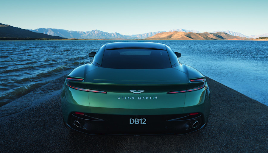 Lance and Fernando unveil the new Aston Martin DB12 - Aston Martin F1 Team