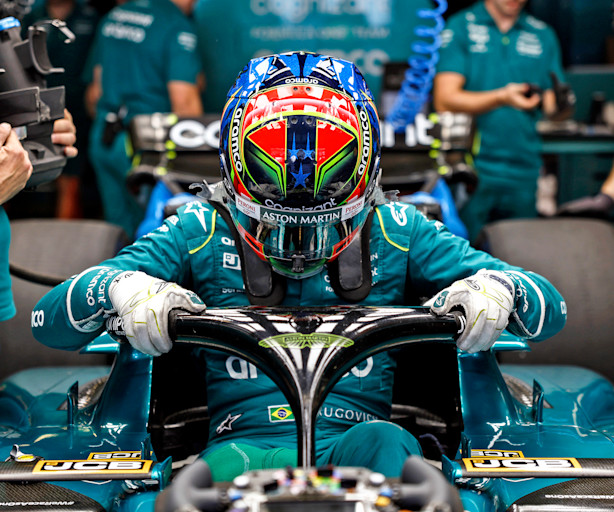 Sebastian stars in his final F1 qualifying - Aston Martin F1 Team