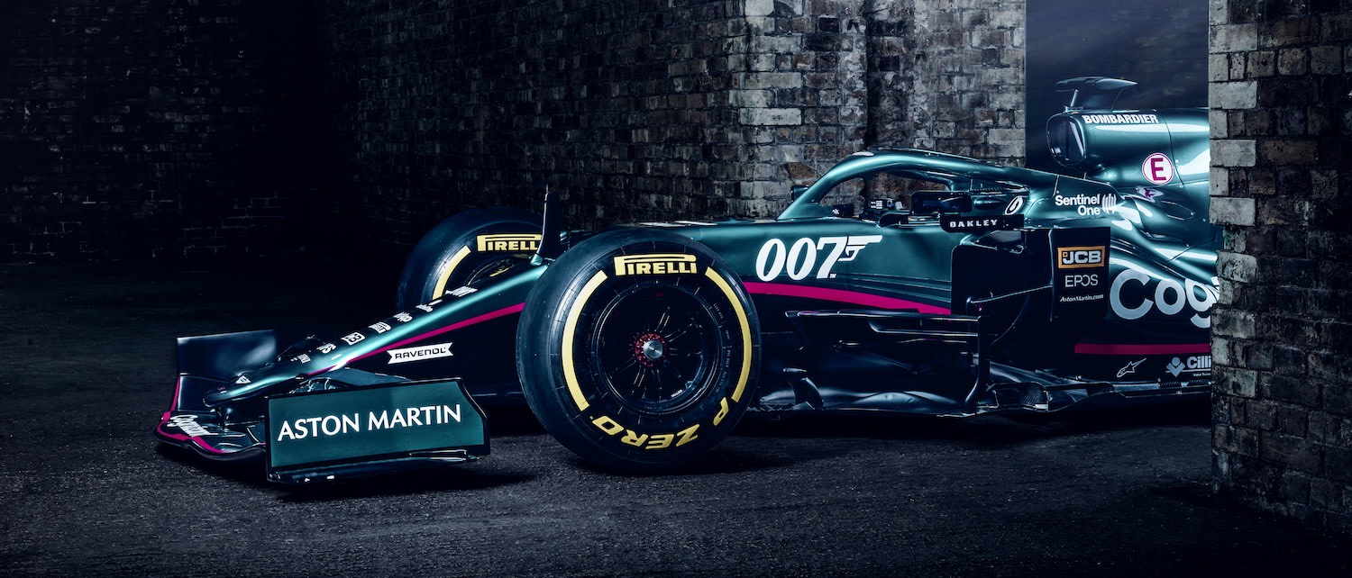 Gallery: 007-themed AMR21 meets James Bond's famous DB5 - Aston Martin ...