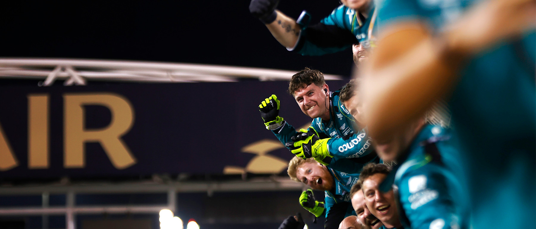 In pictures: Fernando's first AMF1 podium - Aston Martin F1 Team