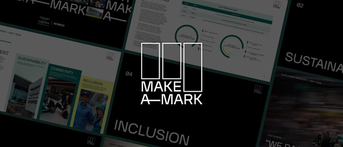 Make A Mark - Aston Martin F1 Team