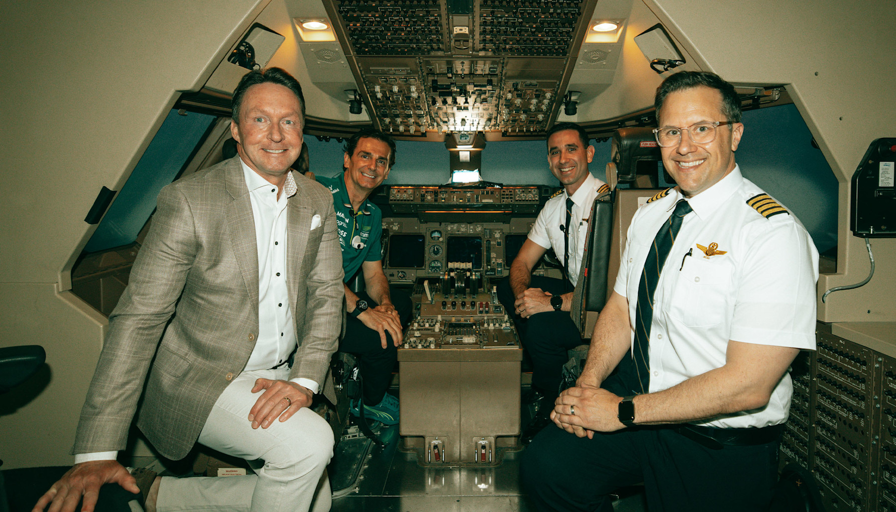 Atlas Air Worldwide takes to the skies with Pedro de la Rosa - Aston ...