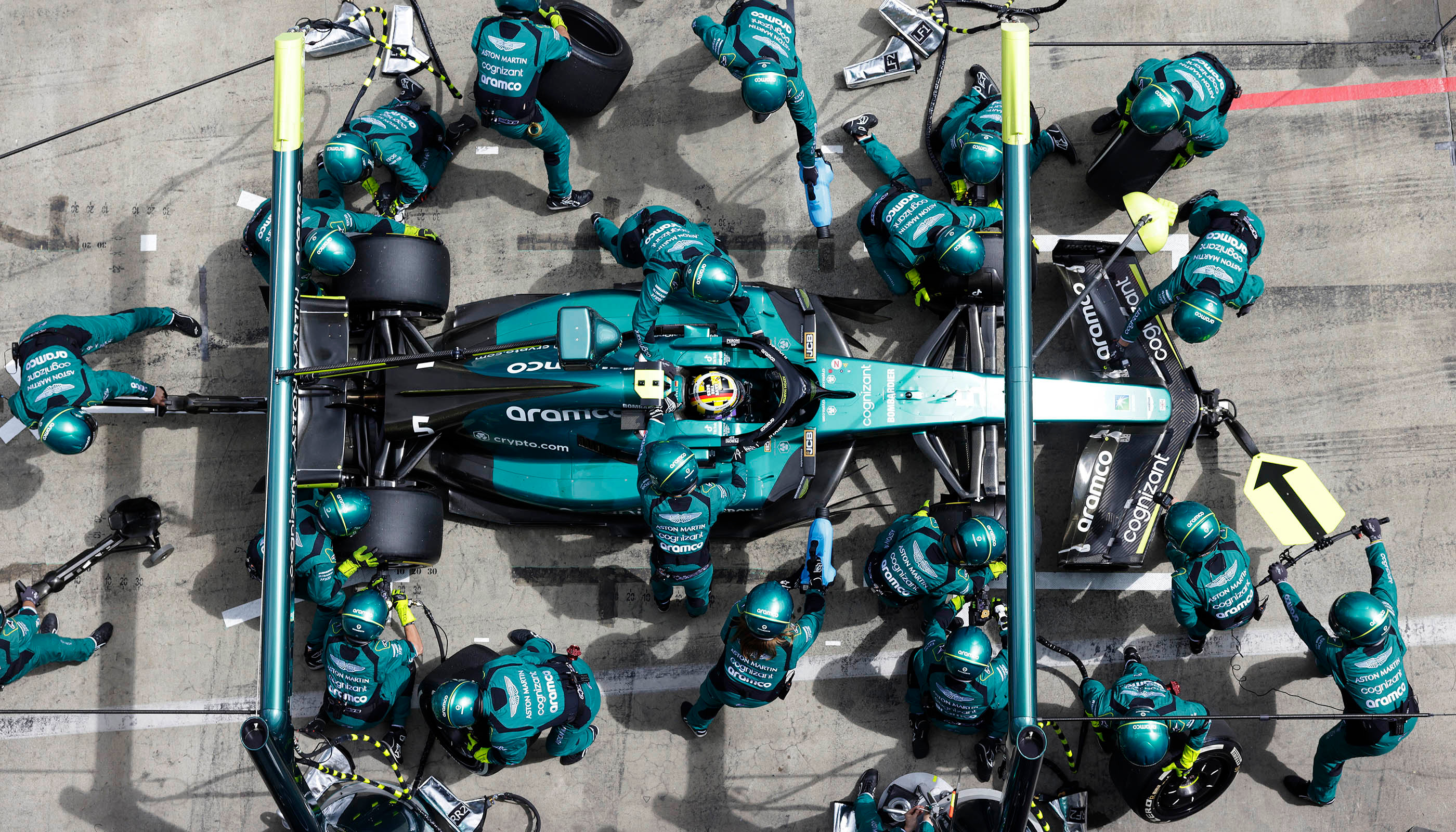 The origins of the perfect pitstop - Aston Martin F1 Team