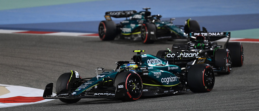 In pictures: Fernando's first AMF1 podium - Aston Martin F1 Team