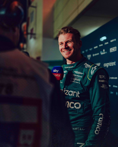 INSIDER: Follow Nico's F1 comeback in Bahrain - Aston Martin F1 Team