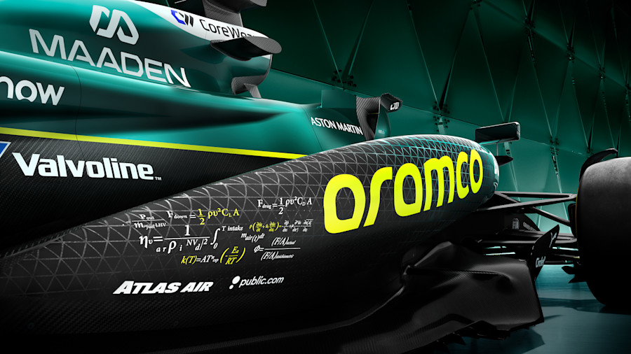 Aston Martin Aramco unveil first-ever bespoke livery - Aston Martin F1 Team