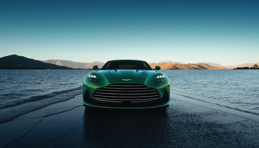 Lance and Fernando unveil the new Aston Martin DB12 - Aston Martin F1 Team