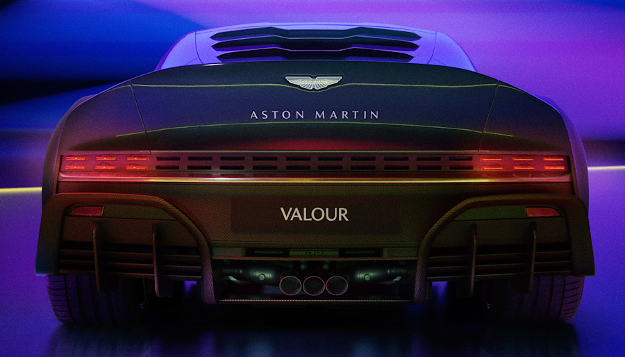 Valour. Celebrating 110 years of Aston Martin with brutish power and ...
