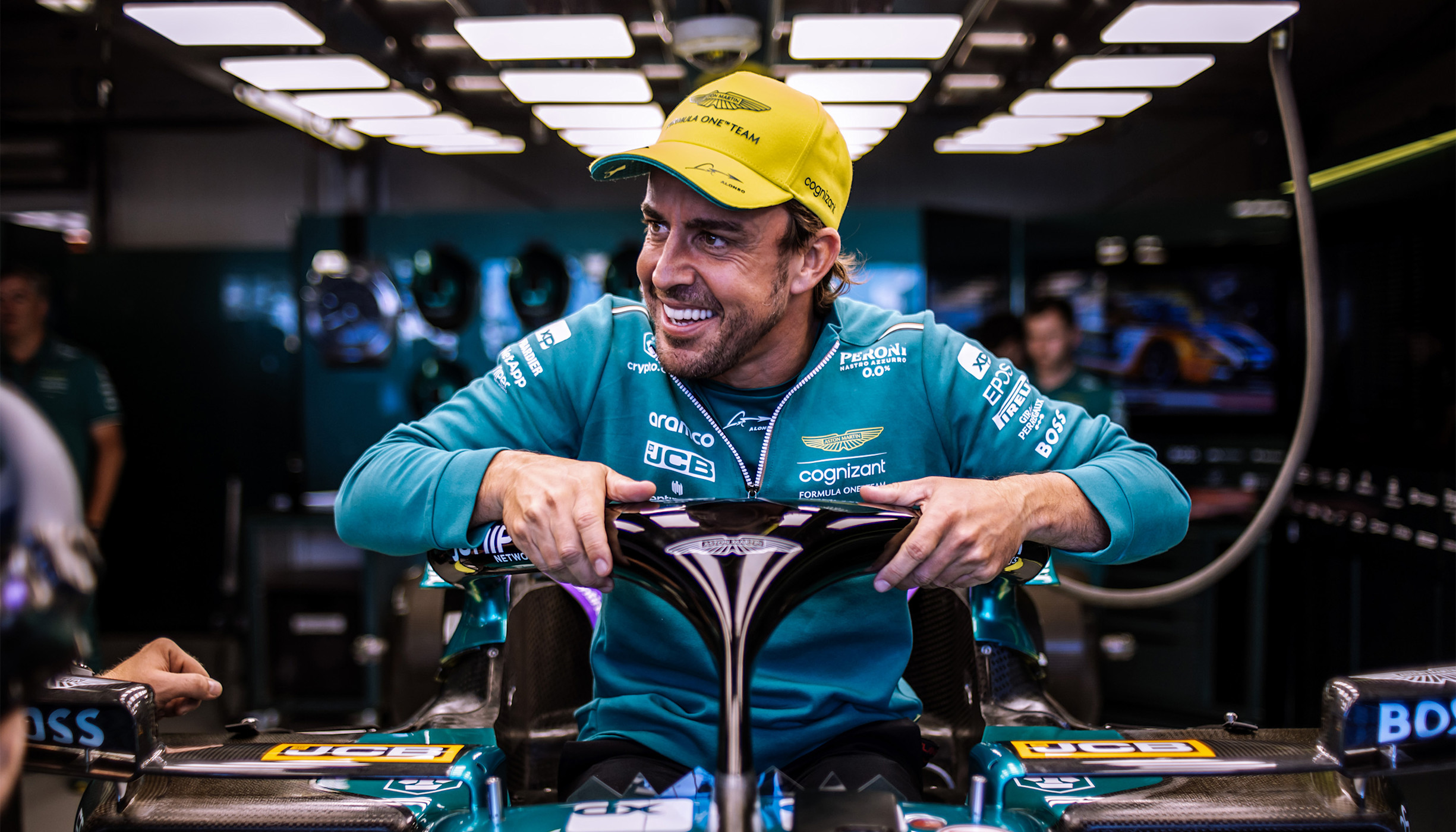 AMF1 Team renews landmark partnership agreement with Cognizant - Aston ...