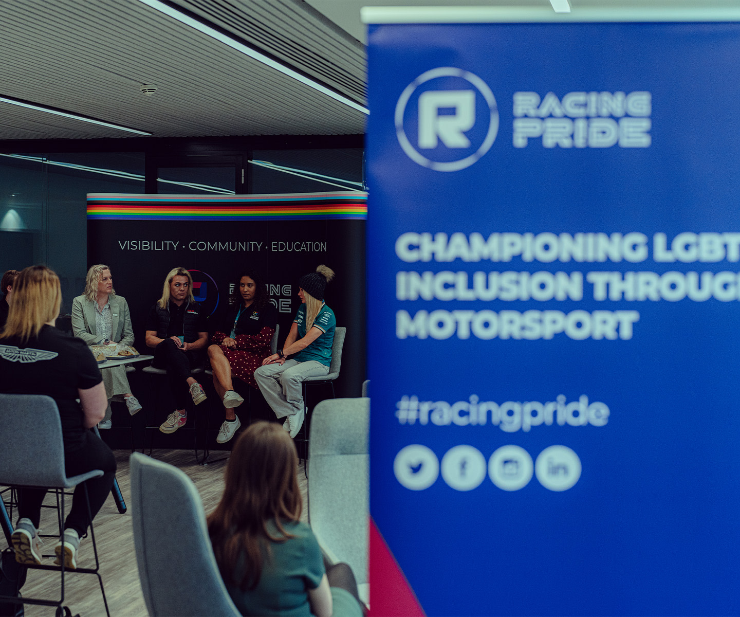 Celebrating Pride Month in partnership with Racing Pride at the AMR ...
