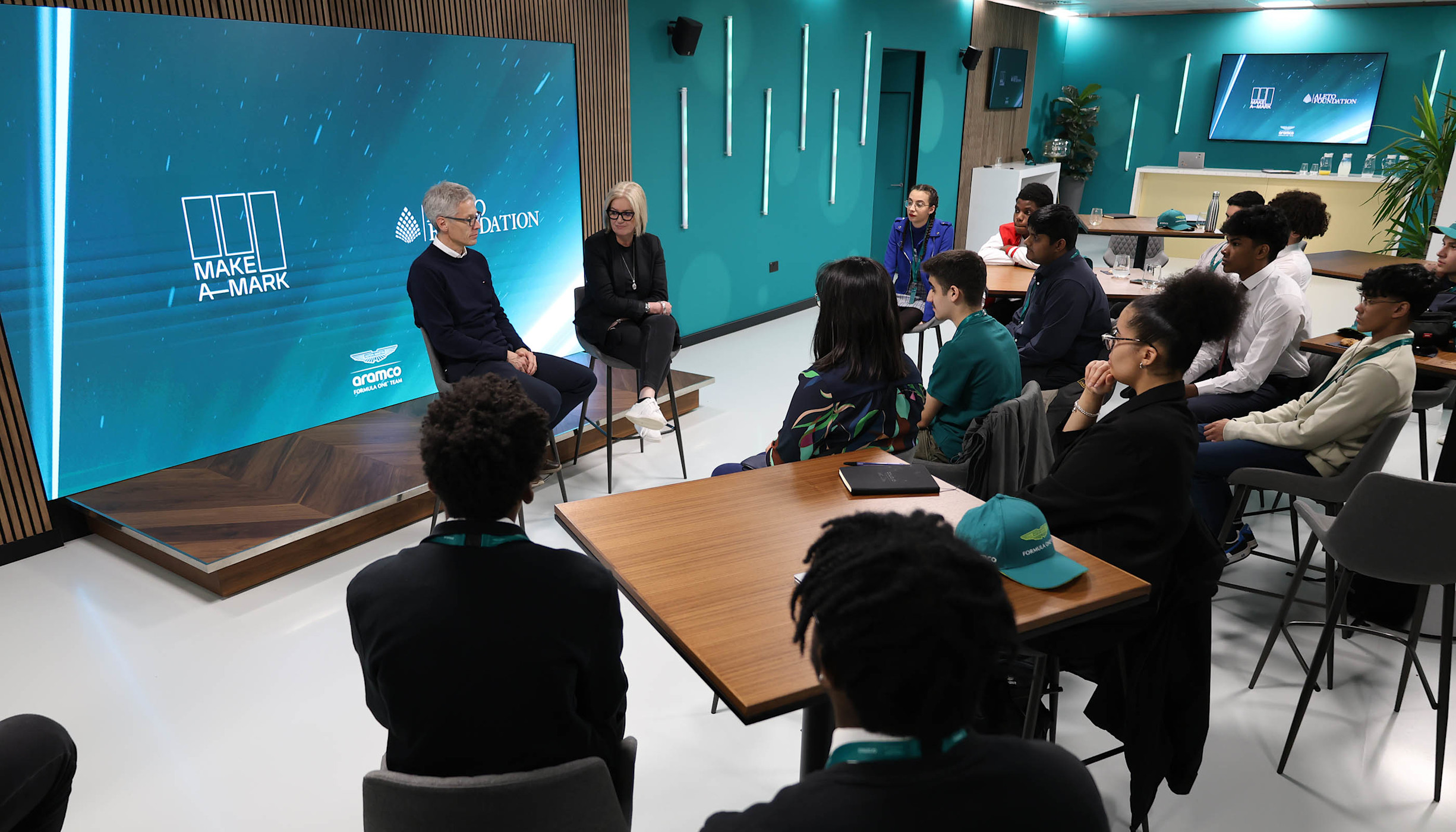 Students complete leadership programme with Aston Martin Aramco and The ...