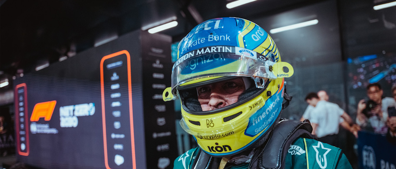 In pictures: Fernando's 100th Formula One podium - Aston Martin F1 Team