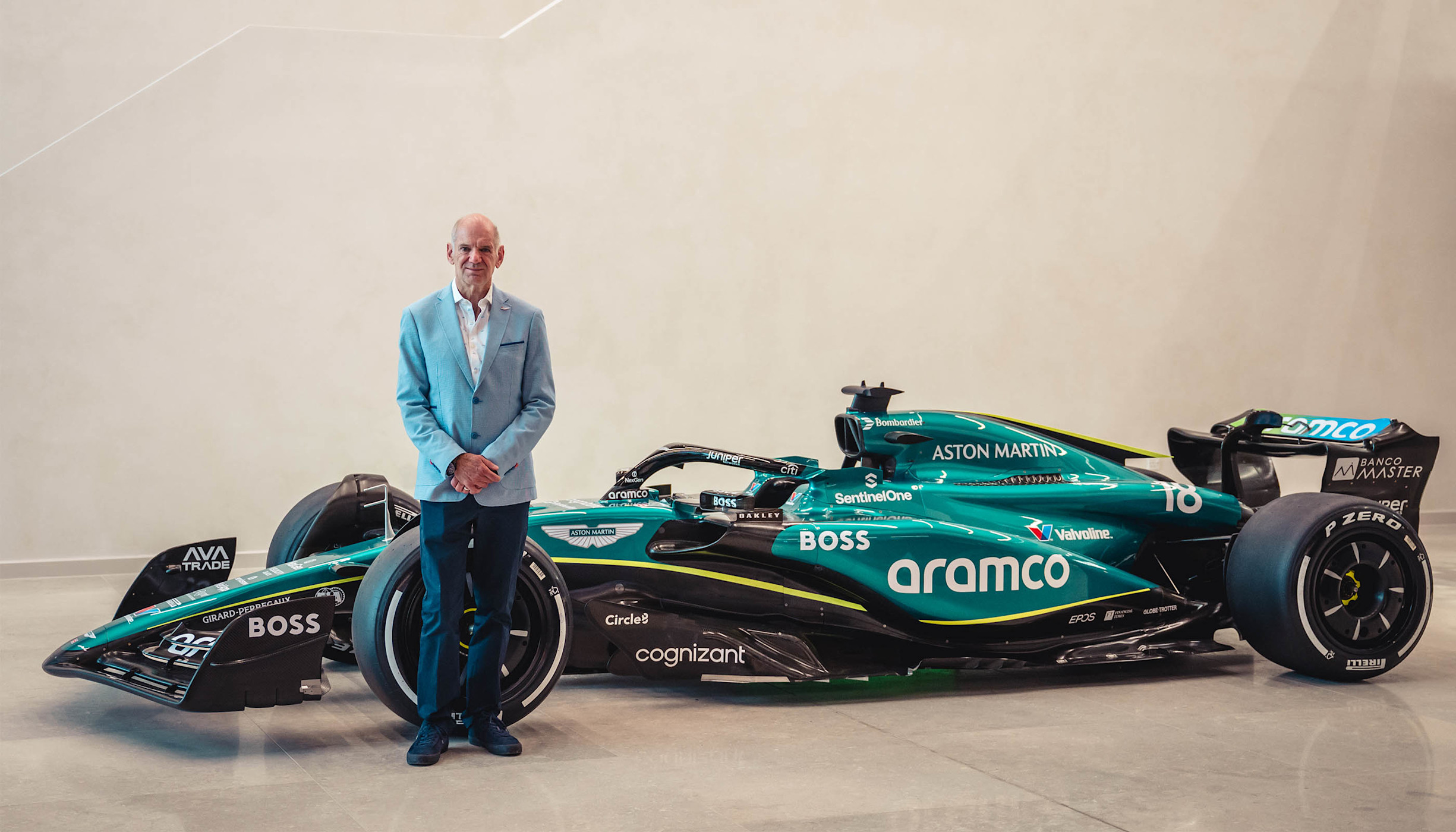 Adrian Newey begins new chapter with Aston Martin Aramco Formula One ...