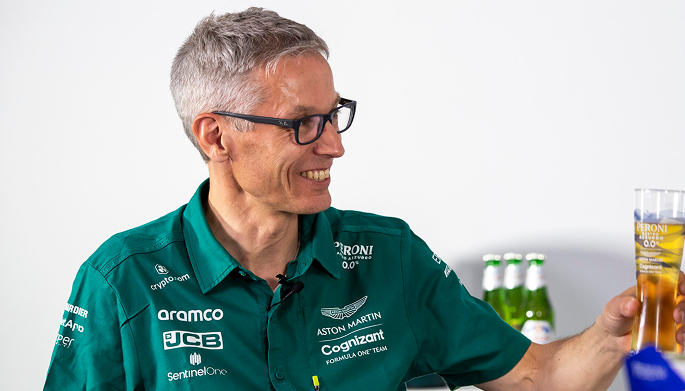 At The Bar With Mike Krack - Aston Martin F1 Team