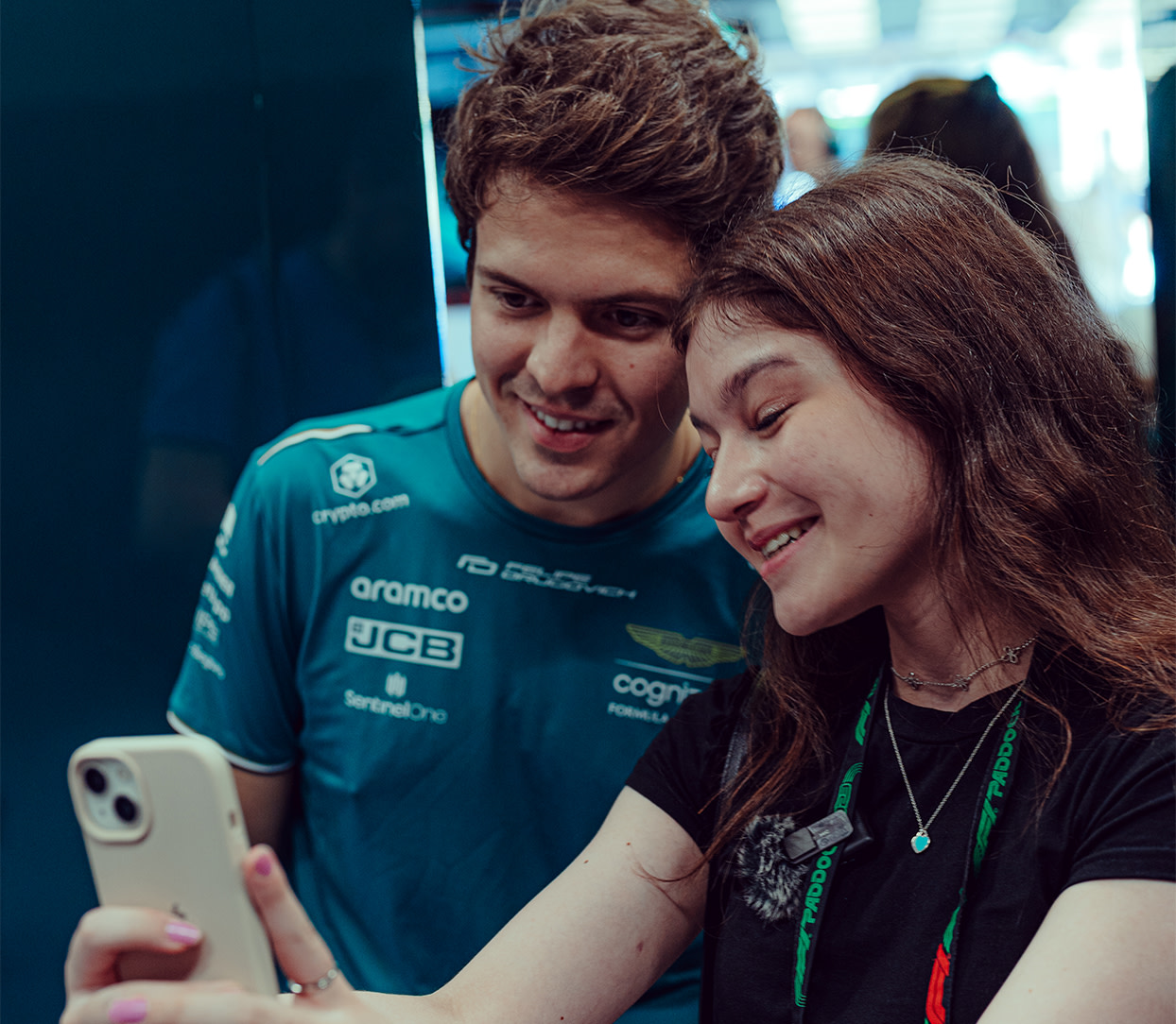 A phone call like no other from Felipe - Aston Martin F1 Team