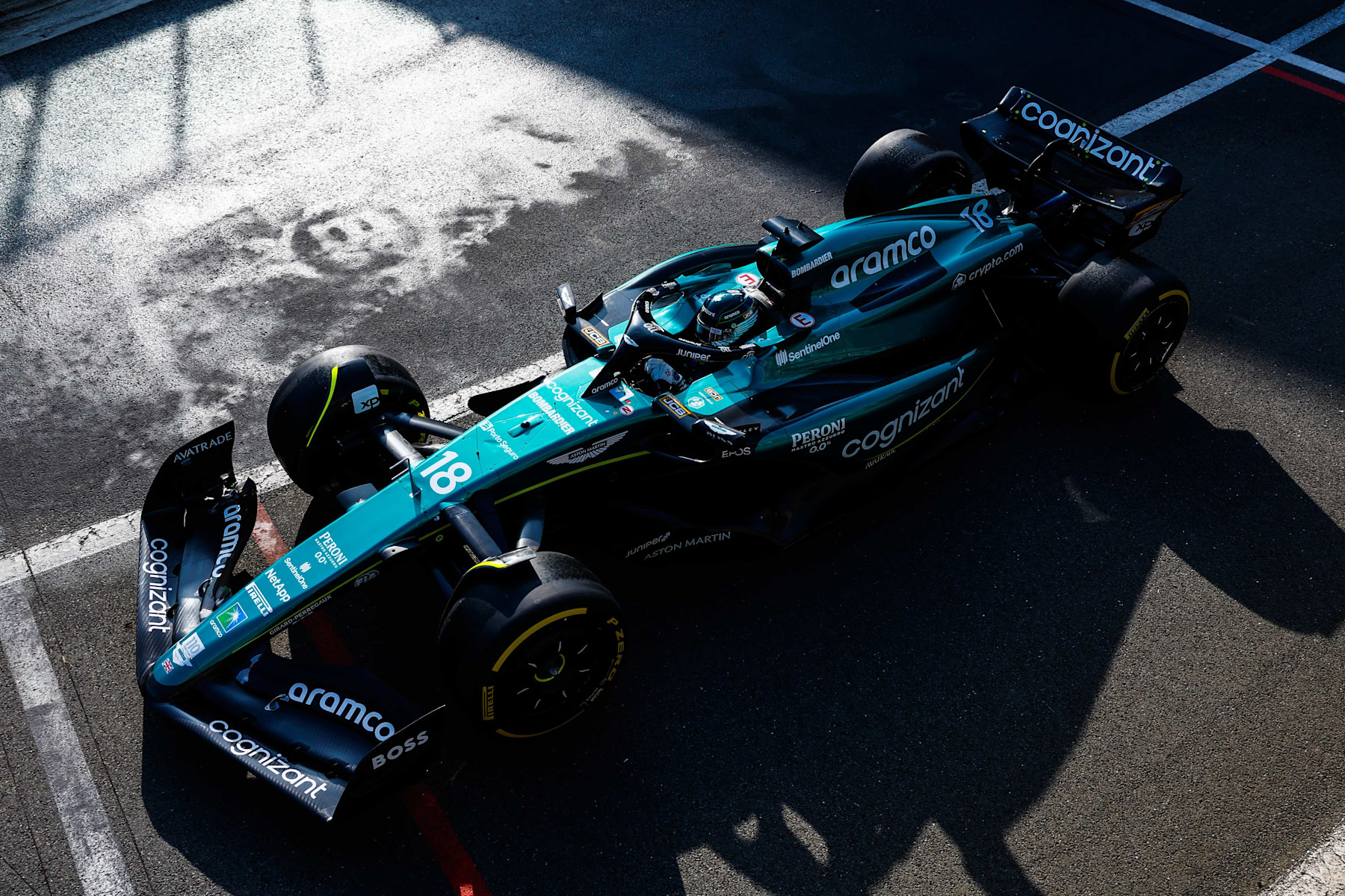 AMR23 makes its debut at Silverstone - Aston Martin F1 Team