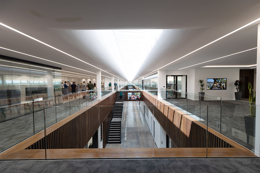 Welcome. Home. AMF1 Team Technology Campus opens ahead of the British ...