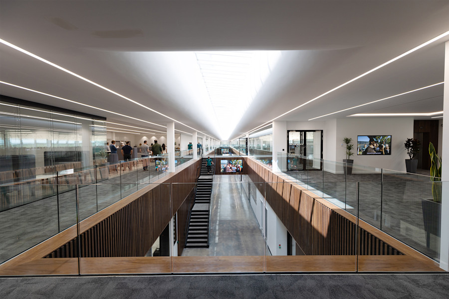 Welcome. Home. AMF1 Team Technology Campus opens ahead of the British ...