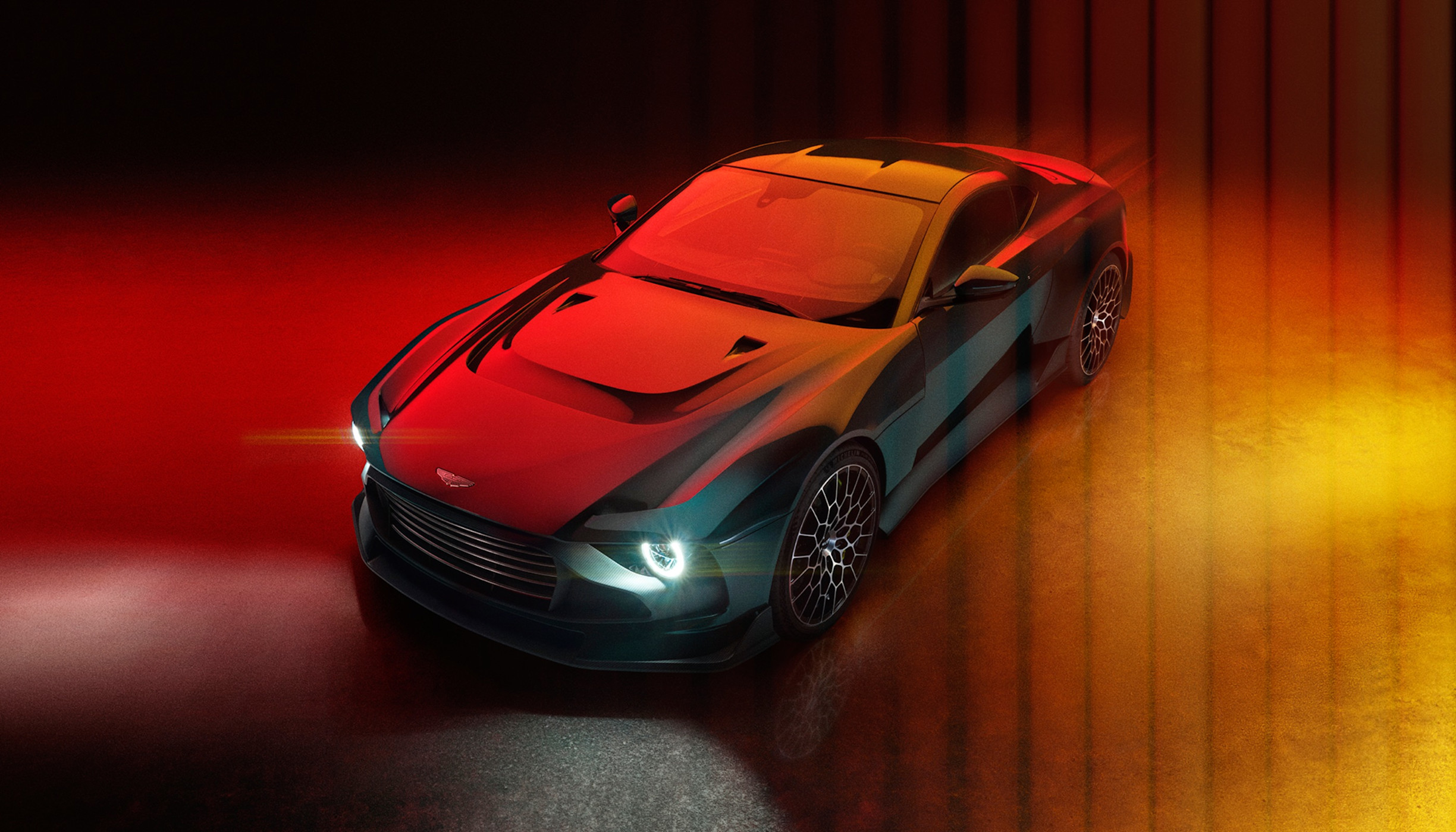 Valour. Celebrating 110 years of Aston Martin with brutish power and ...