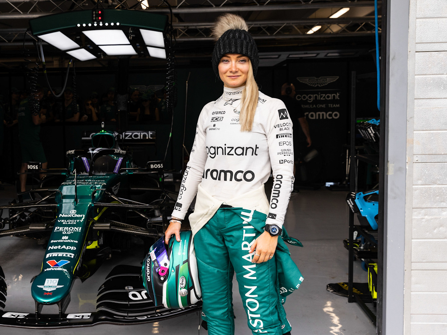 Jessica Hawkins - Aston Martin F1 Team