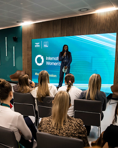 Inspiring inclusion: Aston Martin Aramco celebrates International Women ...