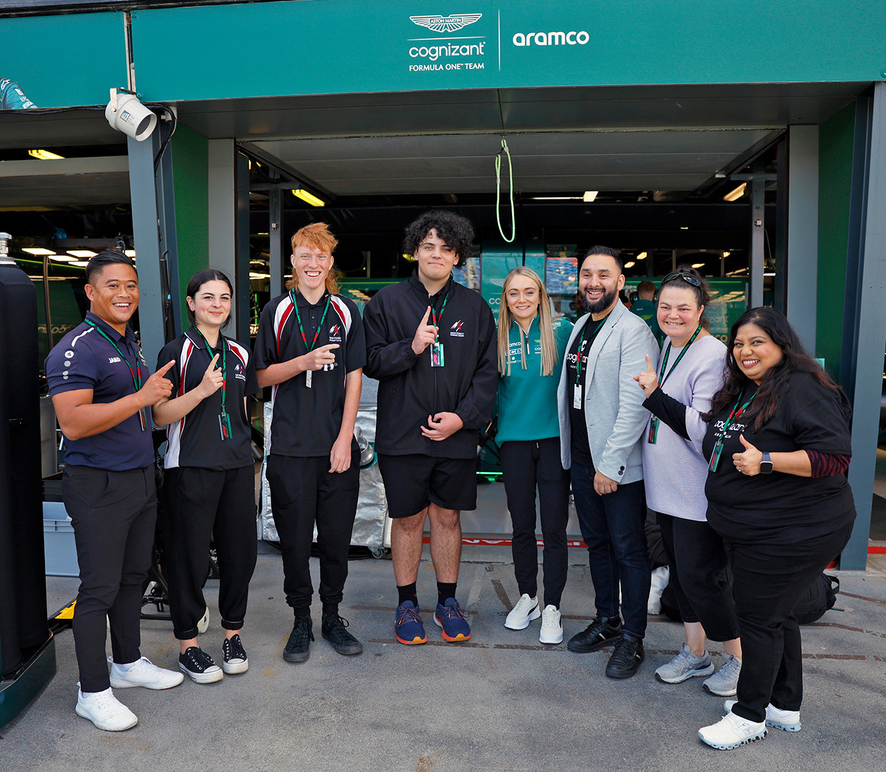 Make A Mark | AMF1 and Cognizant bring STEM careers to life at the ...