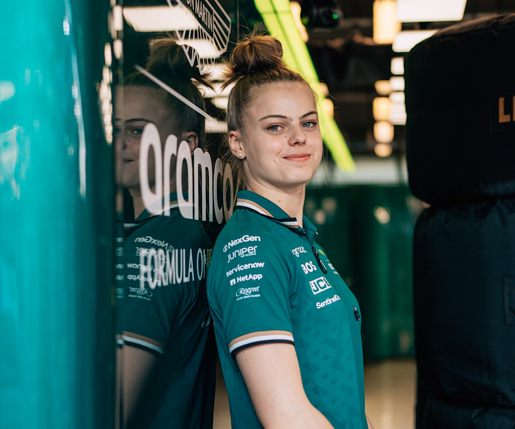 Tina Hausmann: Why my 2025 started months ago - Aston Martin F1 Team