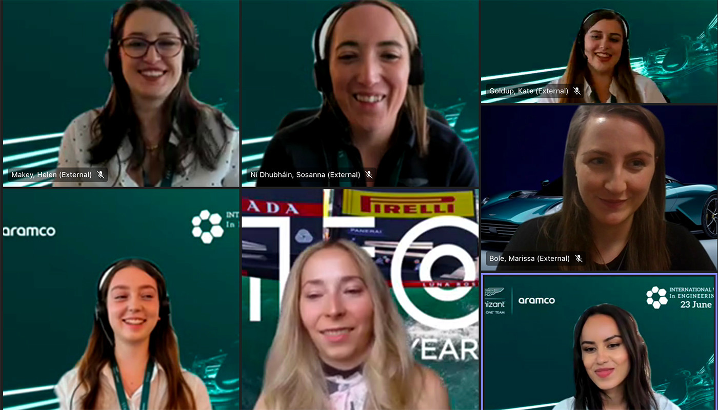 AMF1 celebrates International Women in Engineering Day - Aston Martin ...