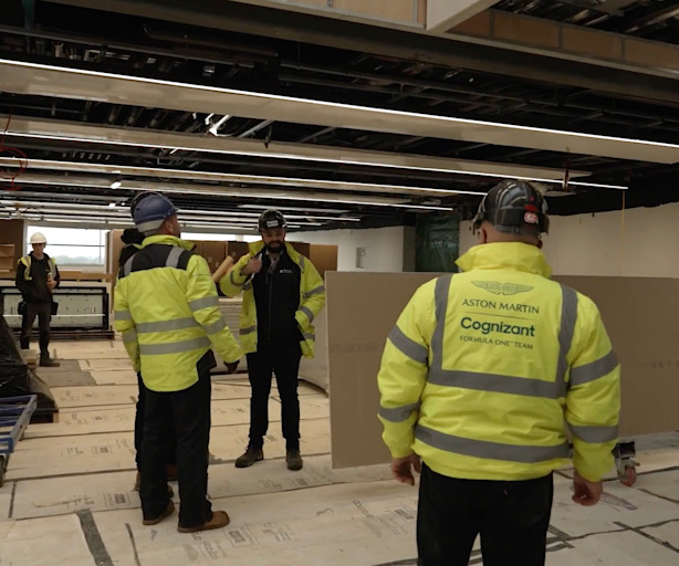 Video: Building the new AMF1 factory – Part 5 - Aston Martin F1 Team