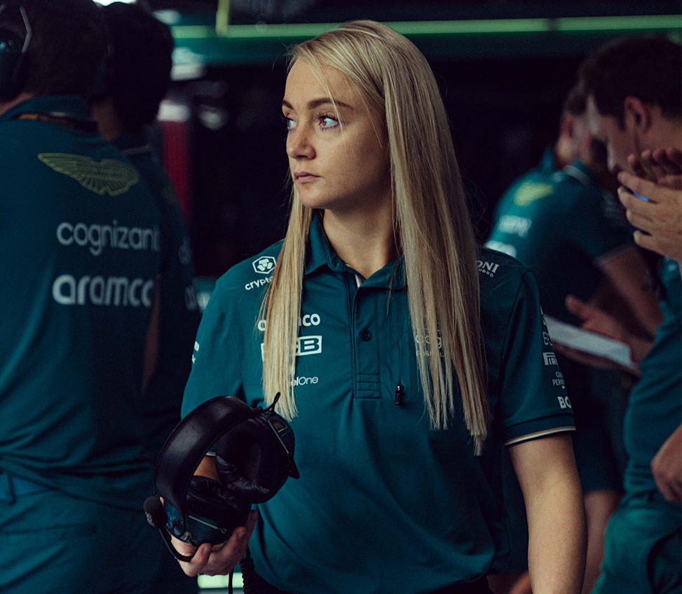 Jessica Hawkins: Where it all began - Aston Martin F1 Team
