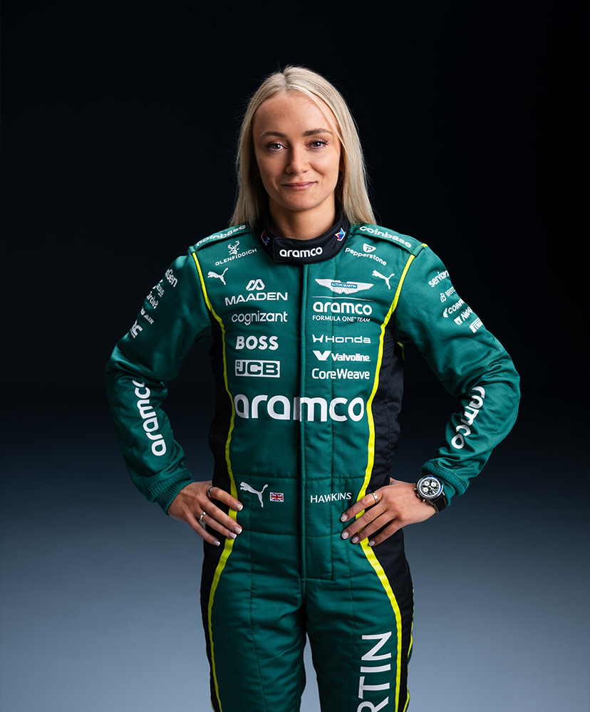 Jessica Hawkins - Aston Martin F1 Team