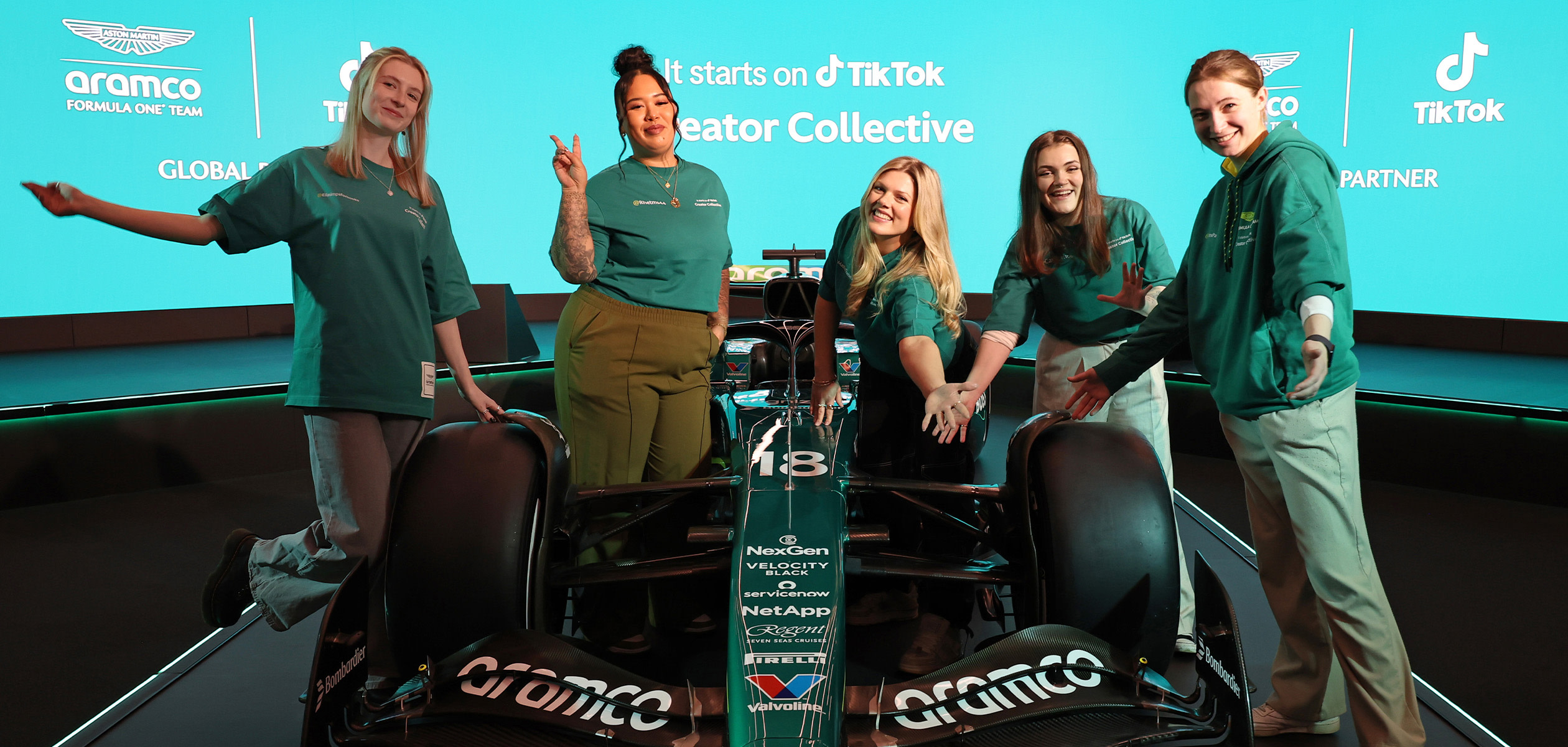 Aston Martin Aramco and TikTok announce winners of Creator Collective talent search - Aston ...