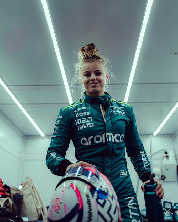 Tina Hausmann: Why my 2025 started months ago - Aston Martin F1 Team