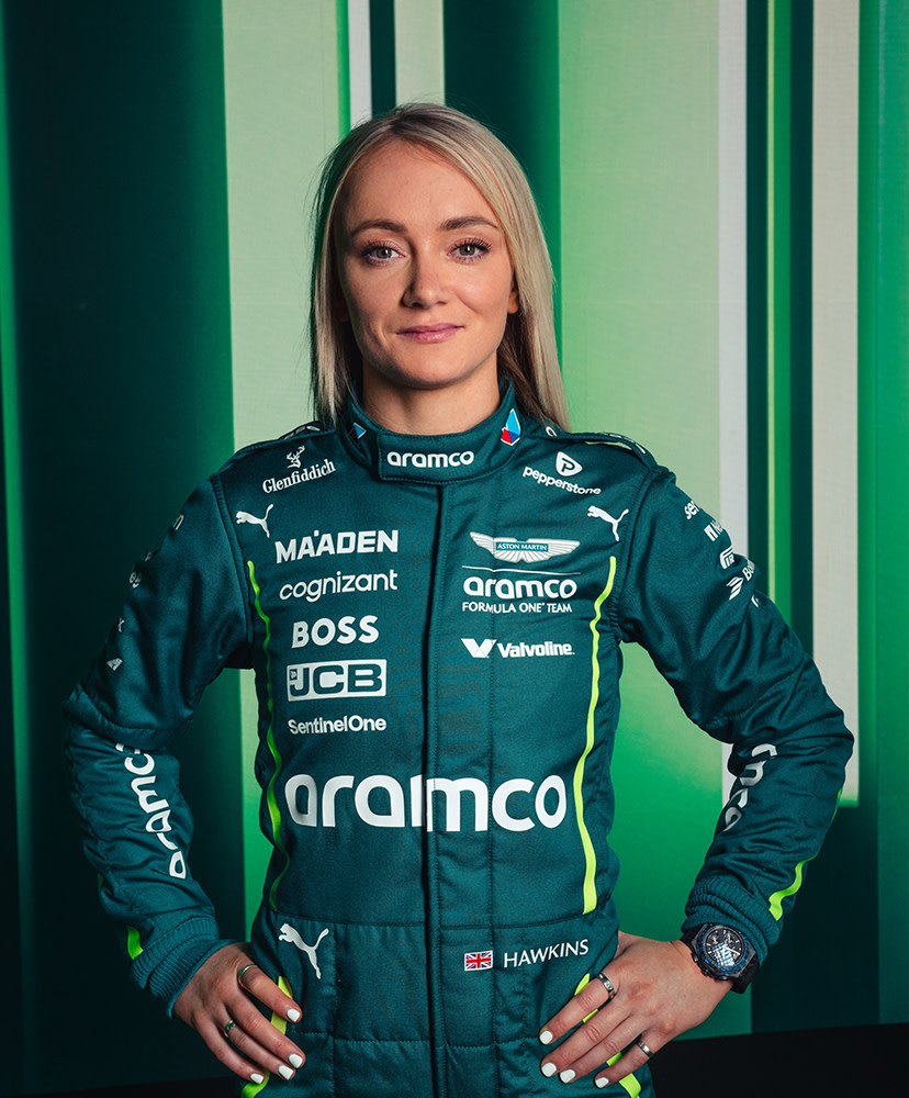 Jessica Hawkins - Aston Martin F1 Team