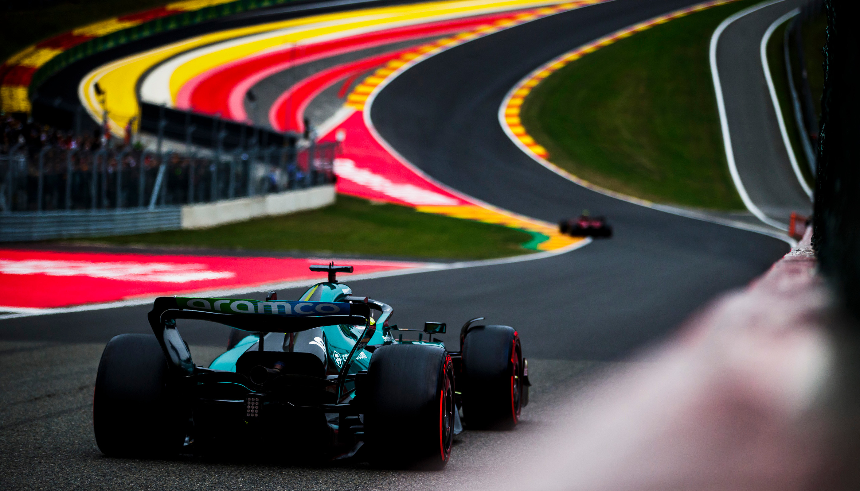 Shutter Speed: Behind the lens at our Belgian GP weekend - Aston Martin ...