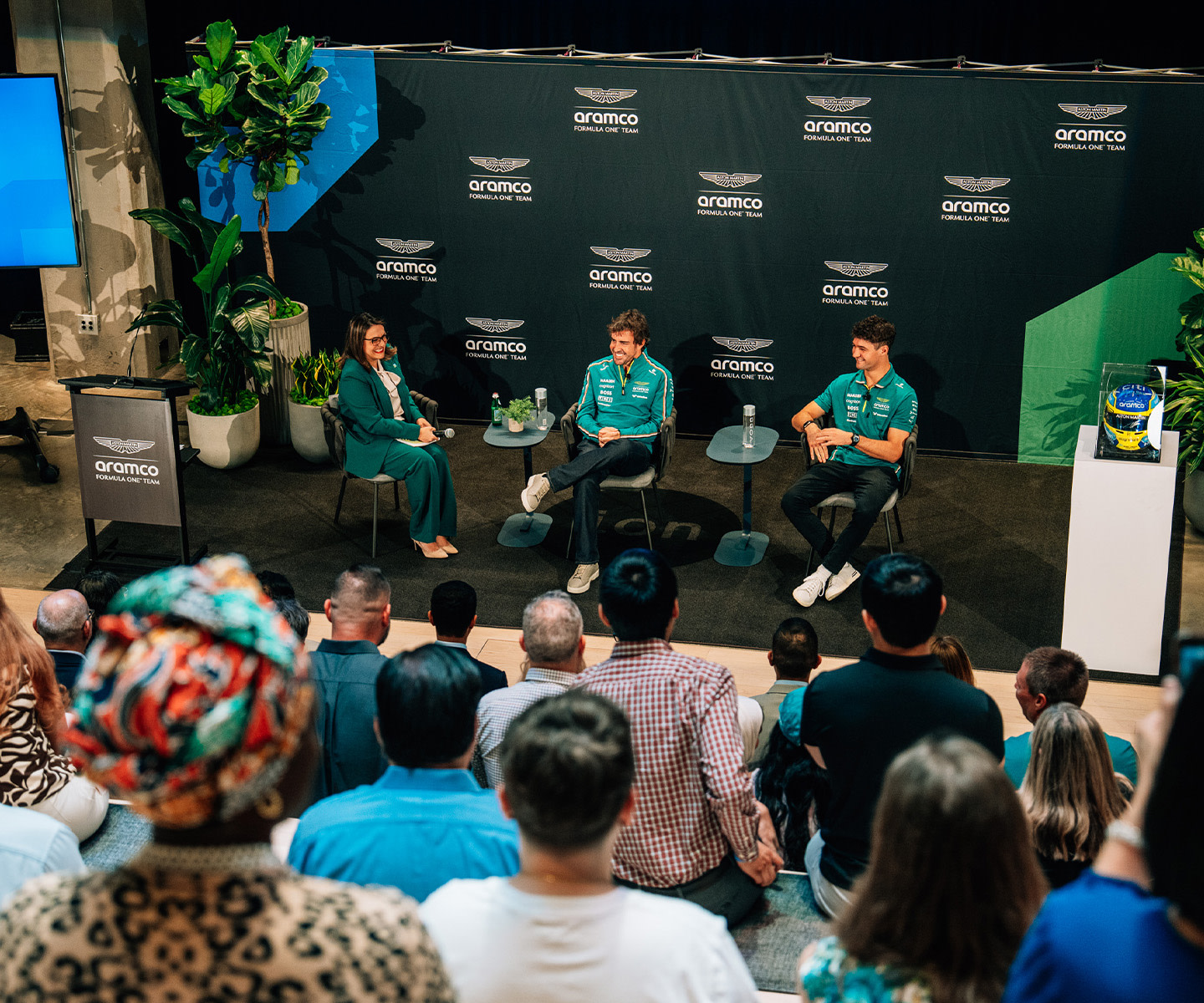 Inspiring the next generation with Aramco at the reveal of our special ...