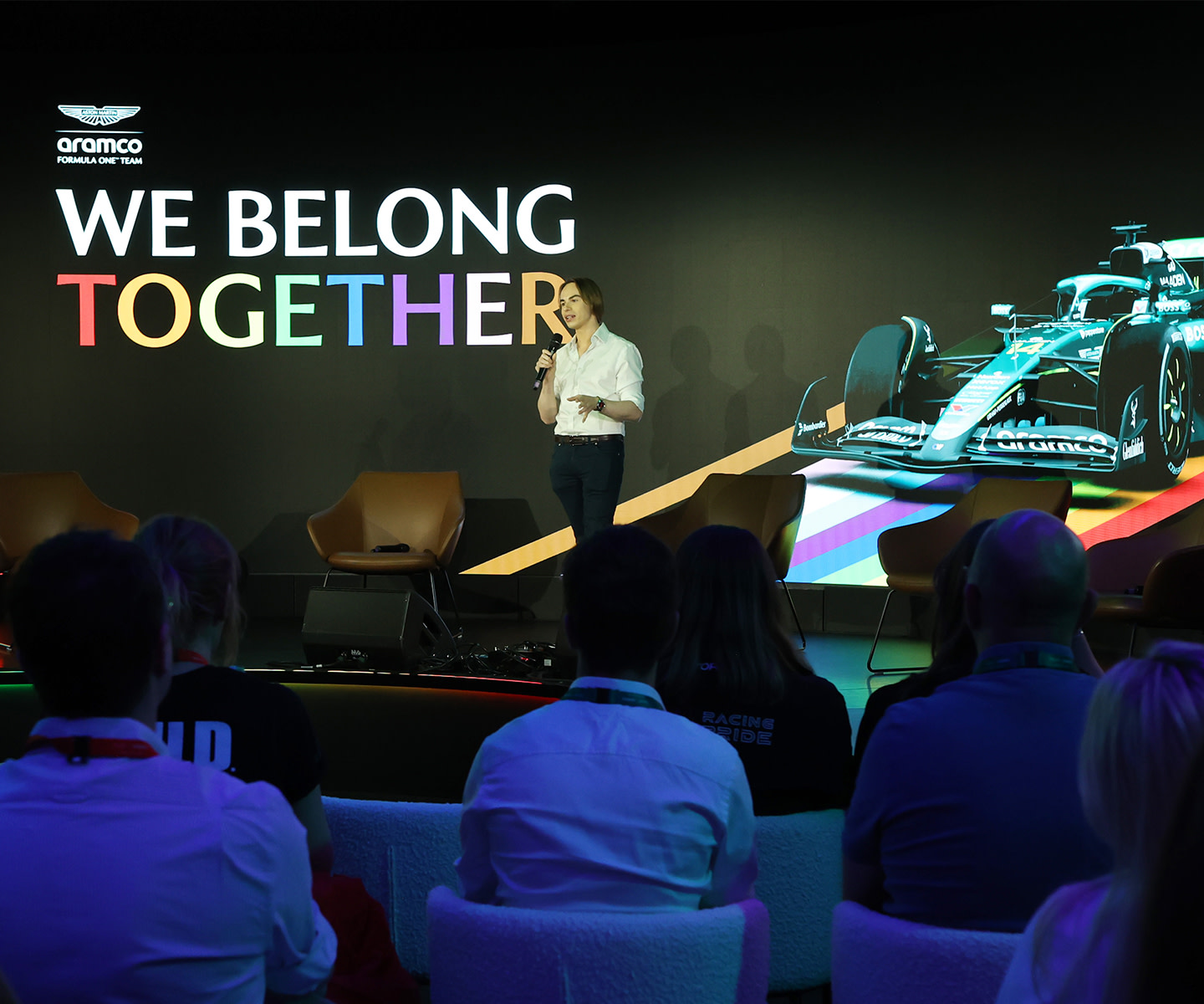Celebrating Pride: A month of inclusion and allyship - Aston Martin F1 Team
