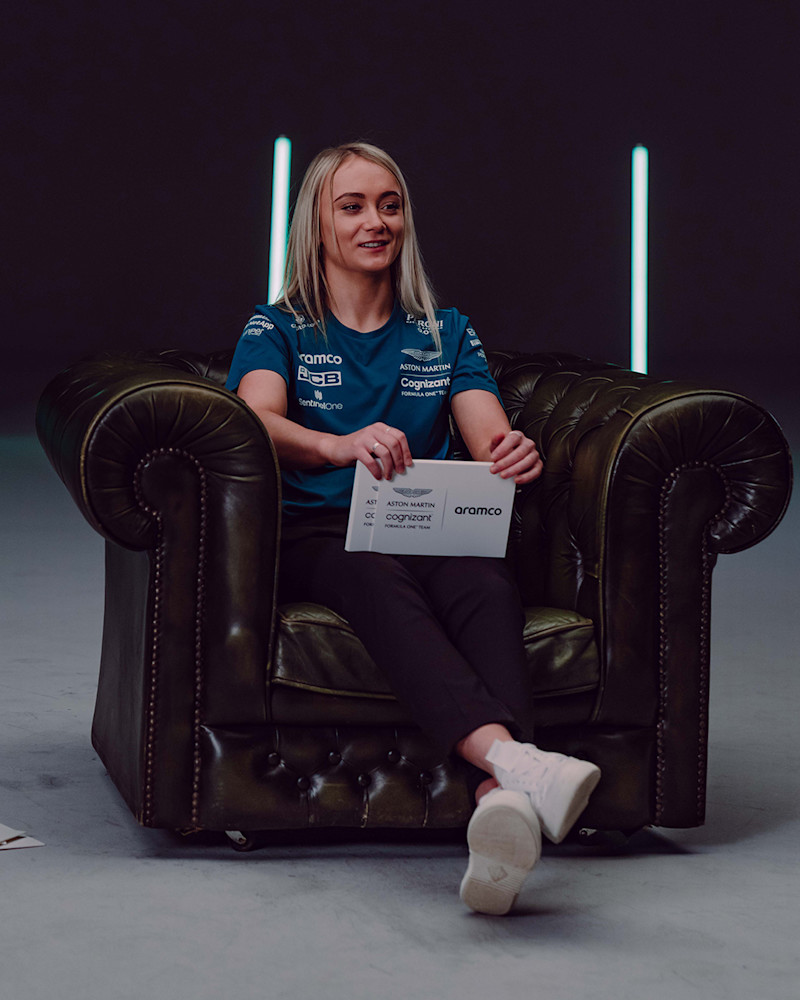 The Cards of Fortune with Jessica Hawkins - Aston Martin F1 Team