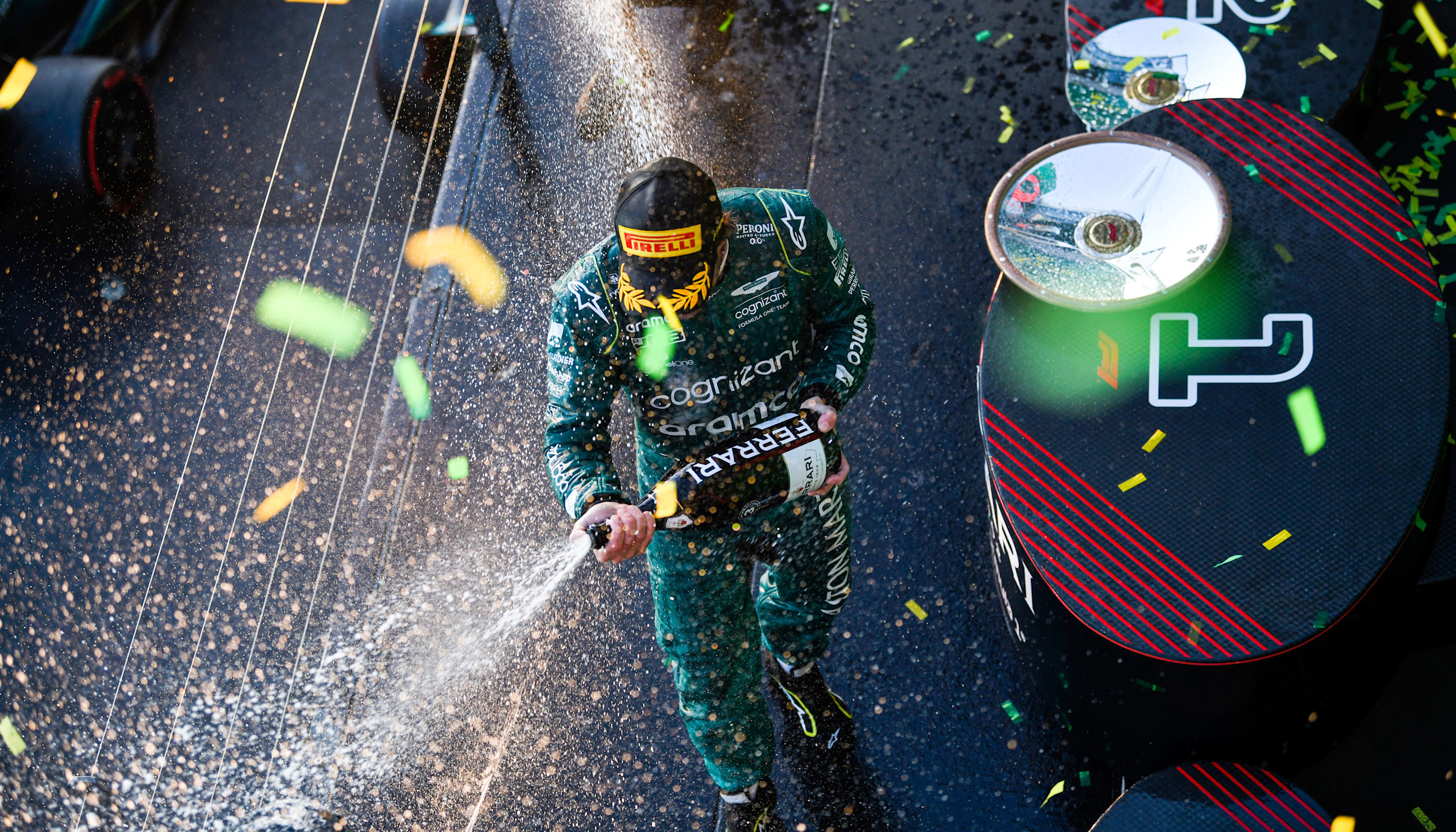 AvaTrade explains the F1 rulebook: The podium - Aston Martin F1 Team