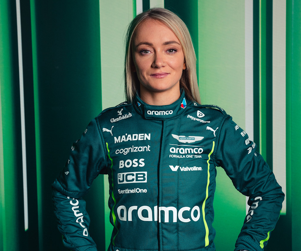 Jessica Hawkins - Aston Martin F1 Team