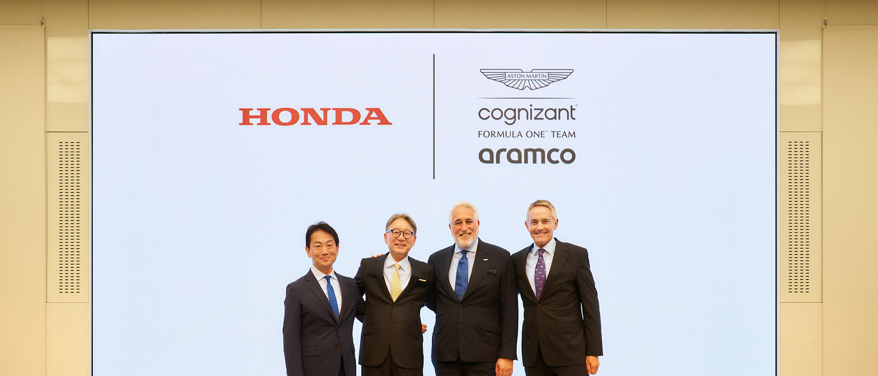 AMF1 Team to enter works partnership with Honda from 2026 - Aston ...