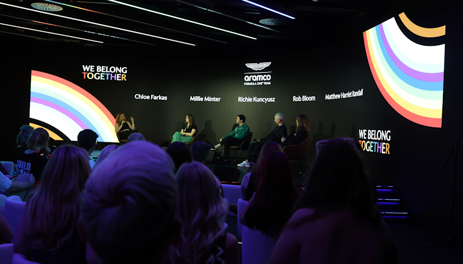 Celebrating Pride: A month of inclusion and allyship - Aston Martin F1 Team
