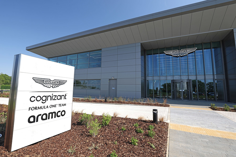 Welcome. Home. AMF1 Team Technology Campus opens ahead of the British ...