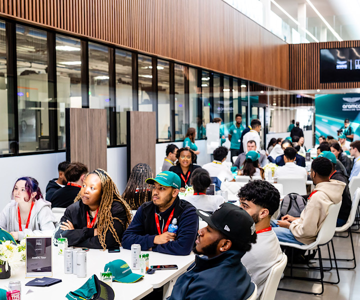 Inspiring the next generation ahead of our home race - Aston Martin F1 Team