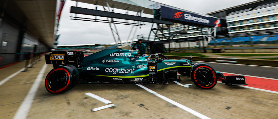 In pictures: Felipe Drugovich's latest F1 test - Aston Martin F1 Team