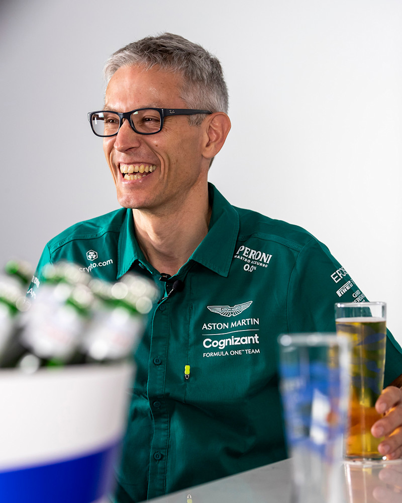 At The Bar With Mike Krack - Aston Martin F1 Team