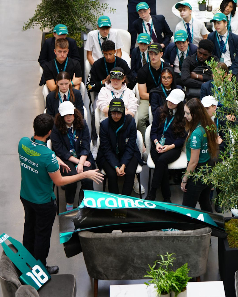 Breaking down barriers – AMF1 Team hosts Make A Mark Day at AMR ...