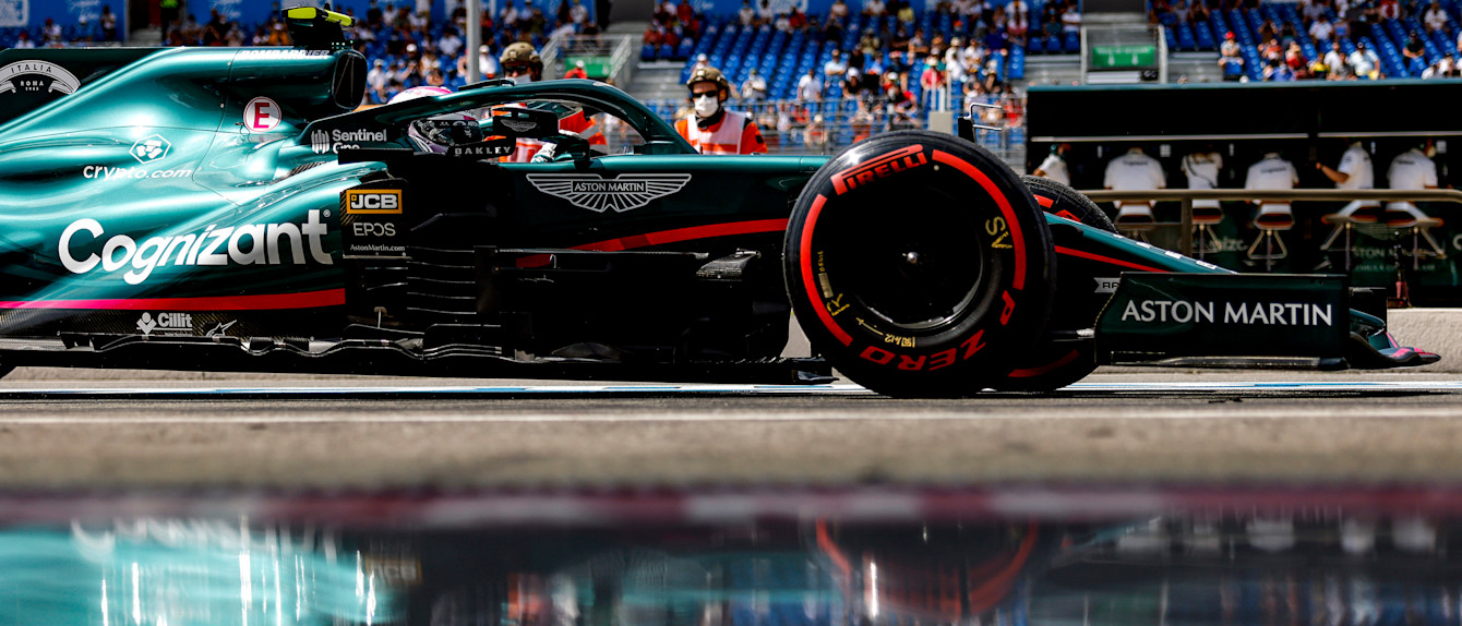 Sebastian Vettel's Aston Martin F1 journey in pictures - Aston Martin ...