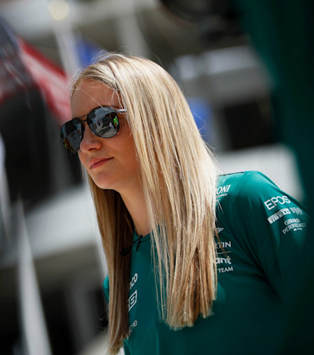 Miami track walk with Jess Hawkins - Aston Martin F1 Team