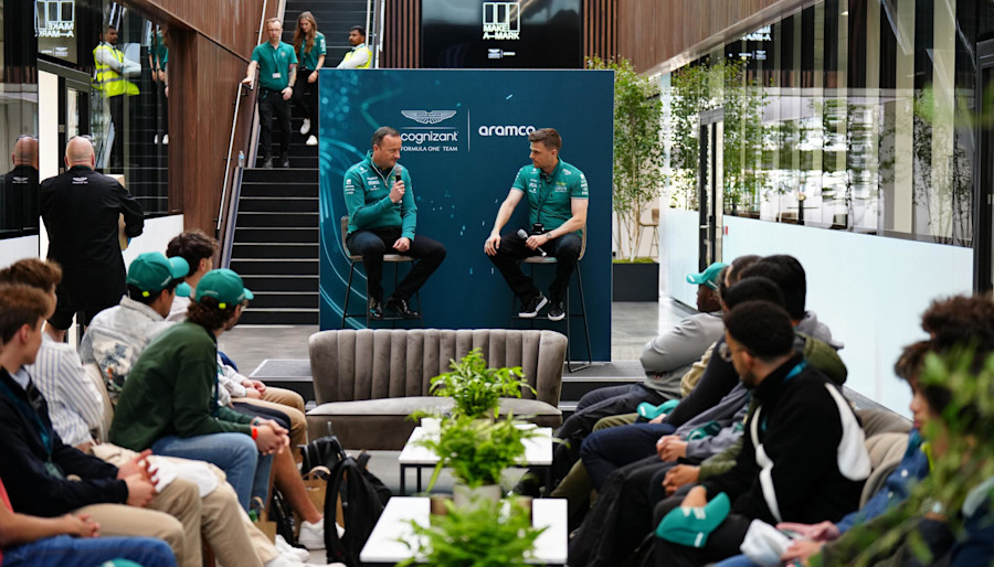 Breaking down barriers – AMF1 Team hosts Make A Mark Day at AMR ...